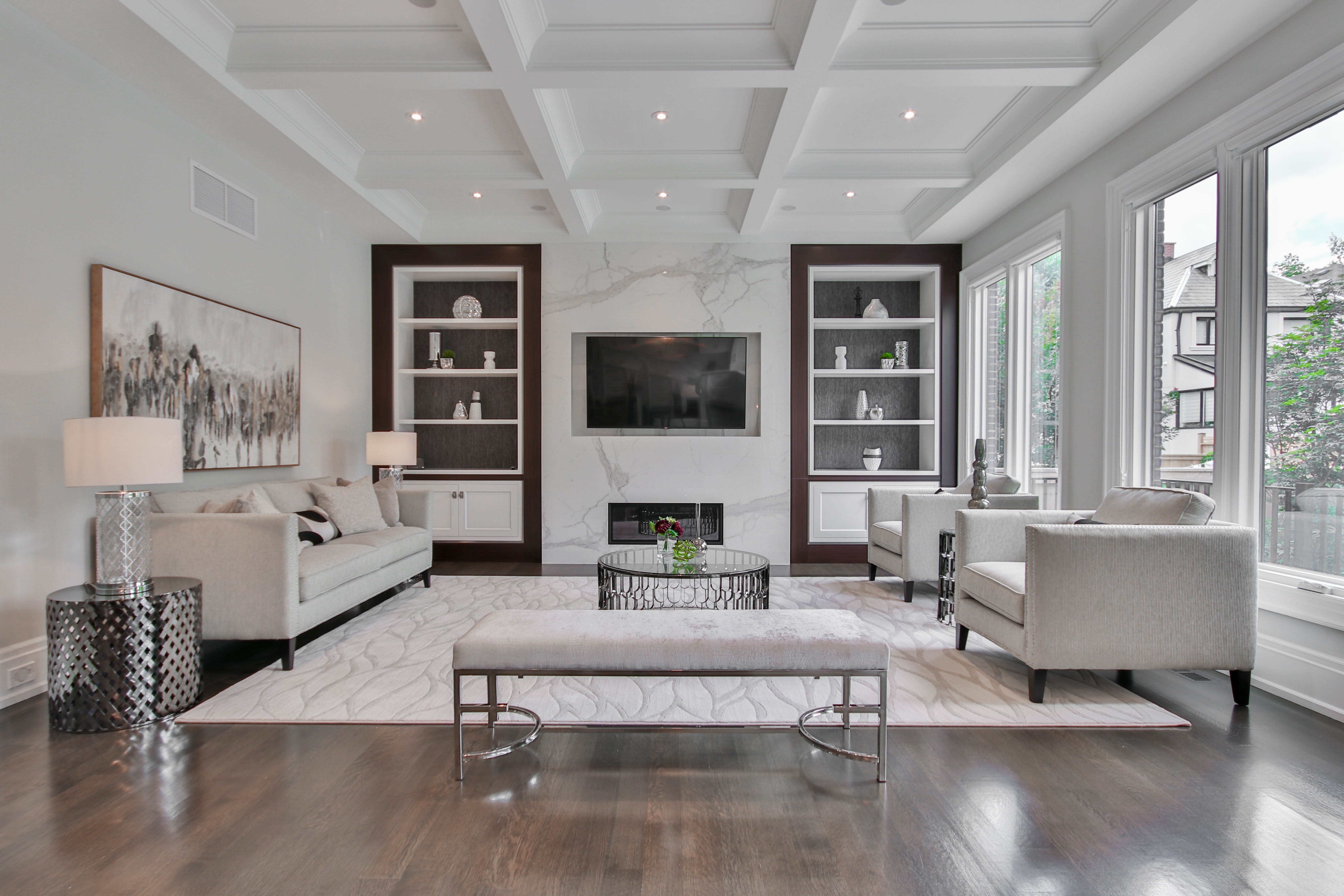 Comment décorer un pan de mur dans son salon ? – Le Blog Maison